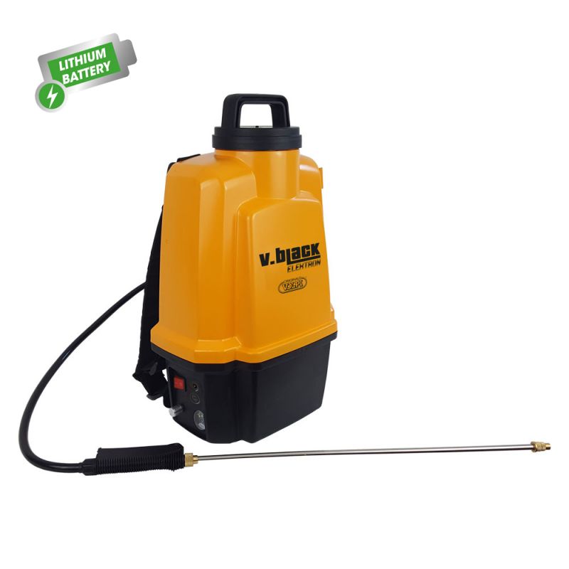 Pompa Spray a Batteria Volpi V.Black Elektron 12 l Gogoverde
