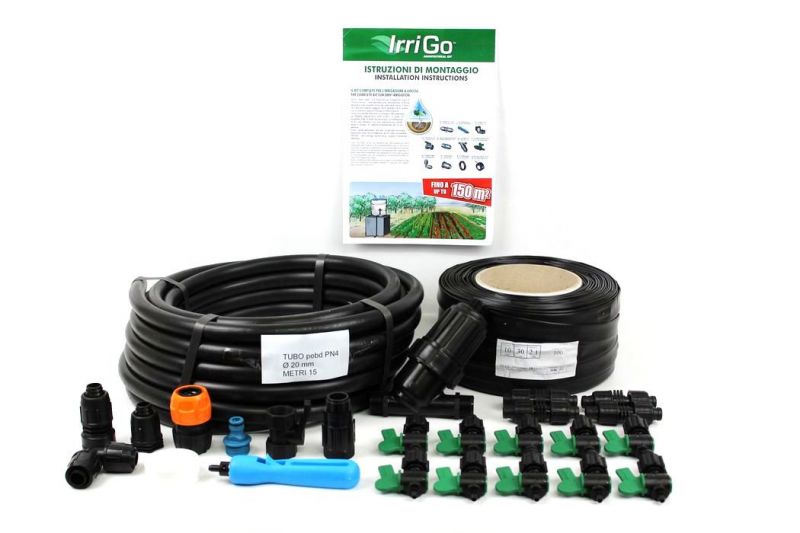 Kit per irrigazione goccia a goccia IRRIGO' 150mt Gogoverde