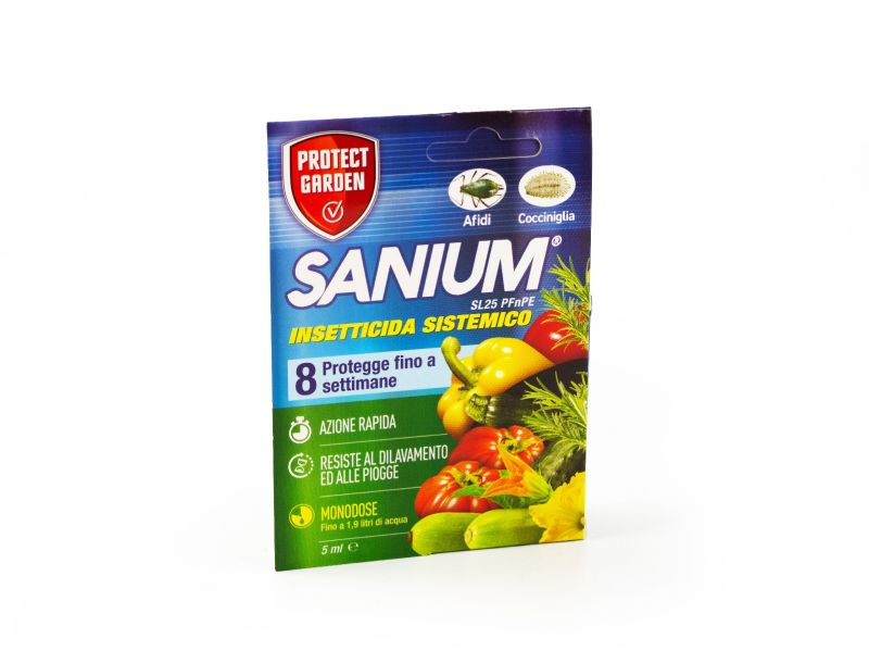 Insetticida sistemico Protect Garden Sanium SL25 PFnPE - 5 ml Gogoverde
