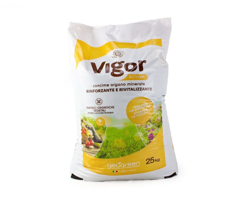Concime Organo Minerale - Vigor Active 25 Kg Gogoverde